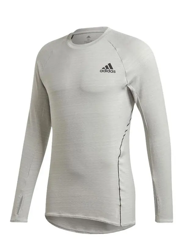 Adidas Runner Long Sleeve Tee - Grey