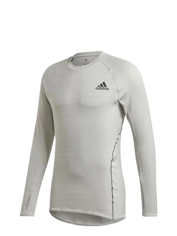 Adidas Runner Long Sleeve Tee - Grey