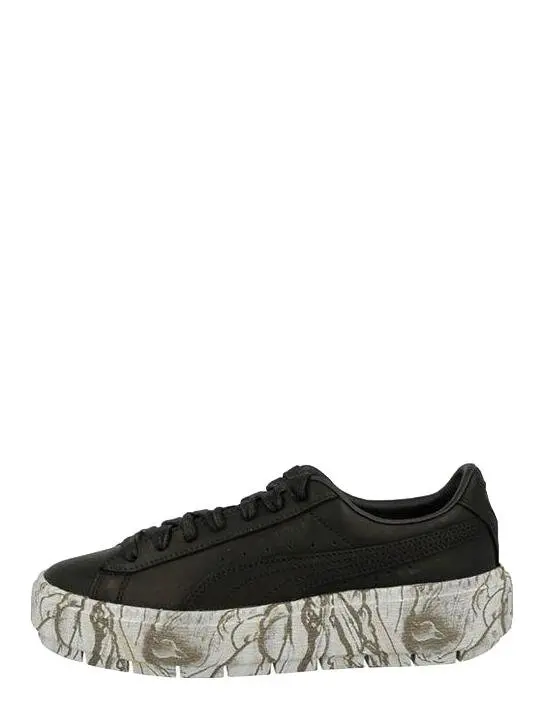 PUMA Platform Trace Mimicry Sneakers - Black