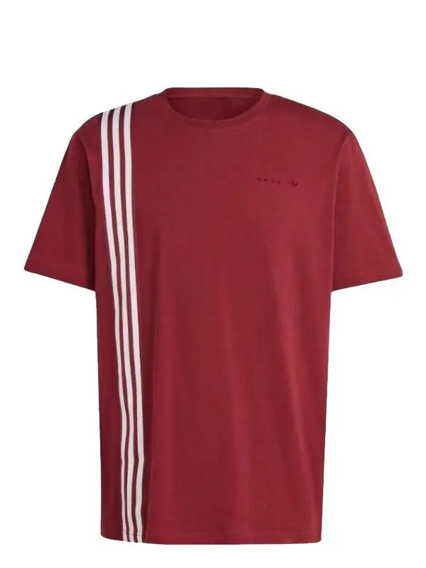 Adidas Maniche Corte Tee - Red