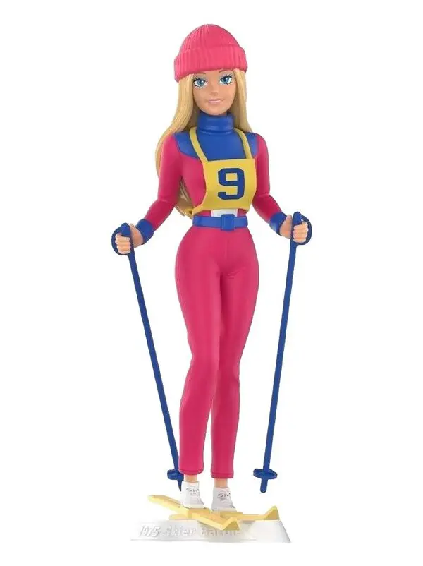 POP MART Barbie Style Icon '1975 Skier Barbie - Multi-color