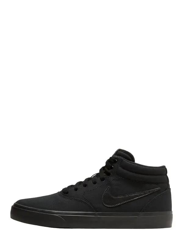 Nike Charge Mid Canvas Sneakers - Black