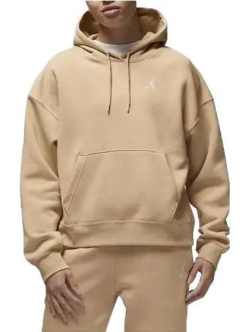 JORDAN Air Brooklyn Fleece Hoodie - Desert/white