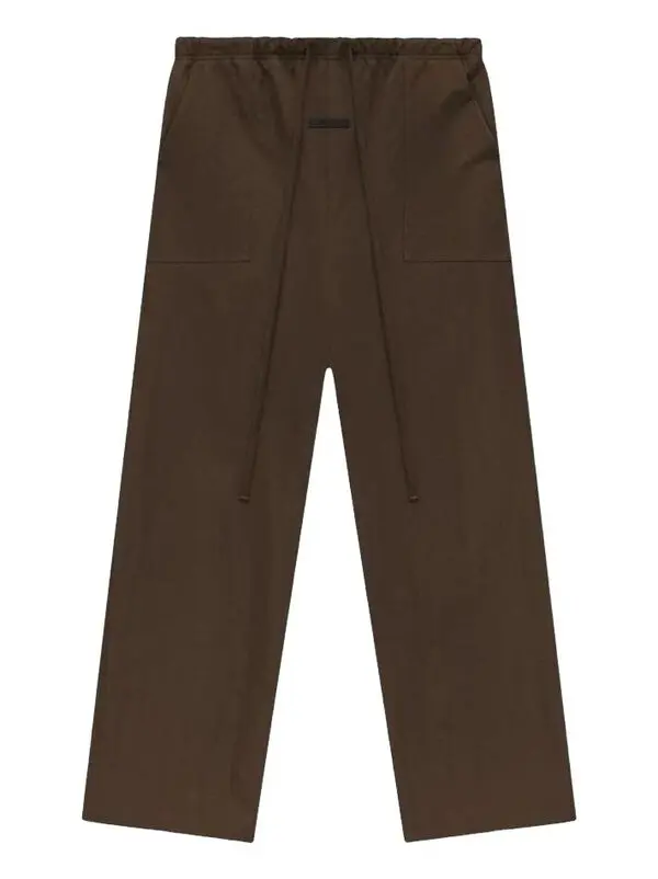 Fear Of God Ss25 Textured Nylon Utility Pants - Brown