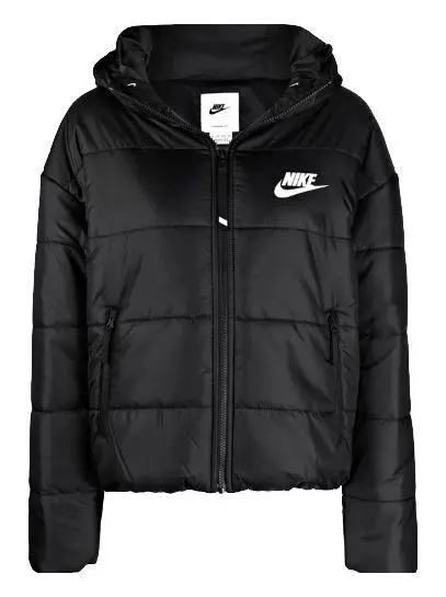 Nike Therma-fit Repel Hooded Puffer Jacket - Black