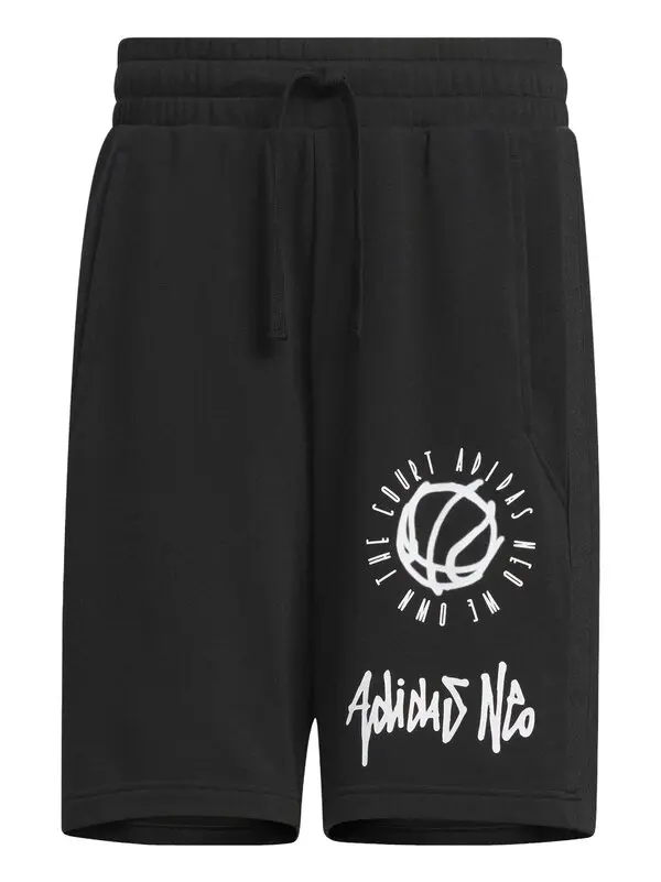 Adidas Neo Basketball Shorts - Black