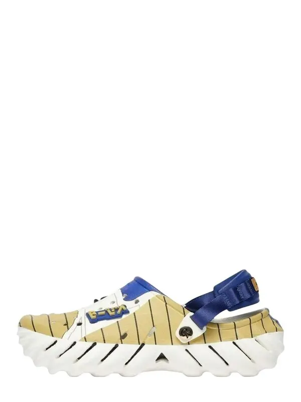 CROCS X Dragon Ball Z Echo Clog "vegeta - Tan/blue/white