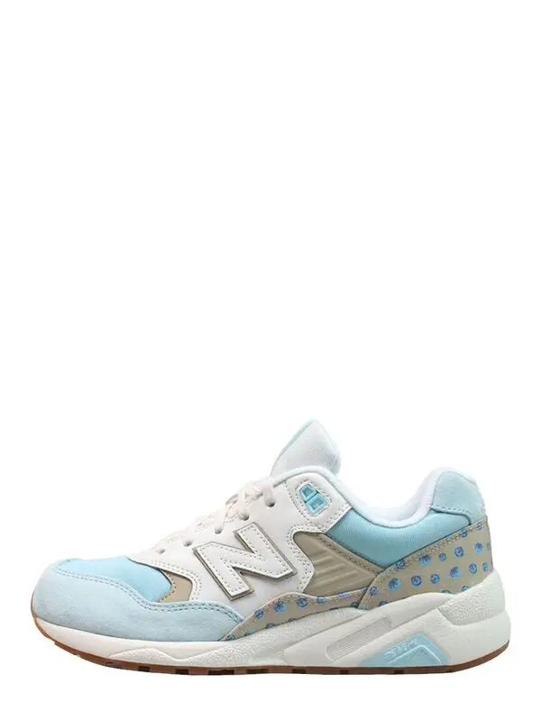 NEW BALANCE 580 "baby Blue Floral - Whiteblue