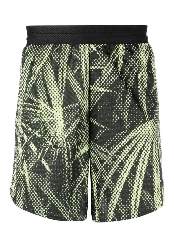 Adidas Full Print Pattern Straight Shorts - Default Colorway