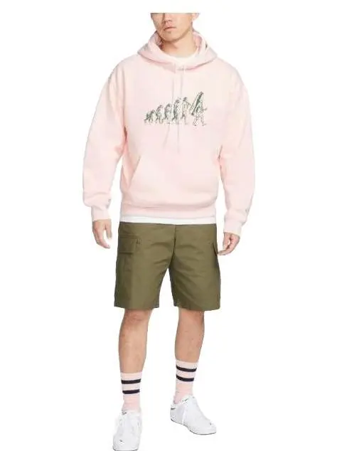 Nike Graphic Hoodie - Pink/multi-color