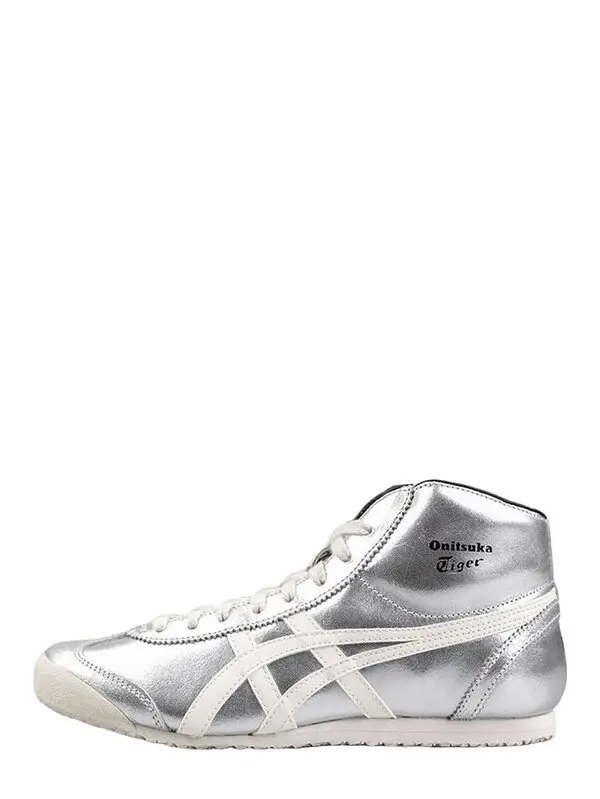 Onitsuka Tiger Mexico Mid Runner Sneakers - Silver