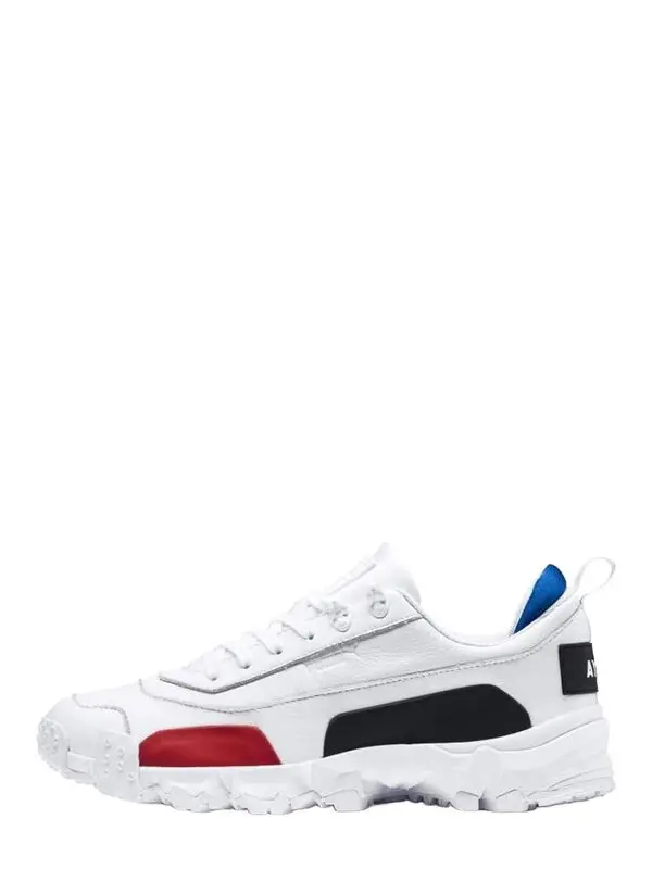 PUMA Trailfox X Outlaw Moscow Low Top Sneakers - White/red/black