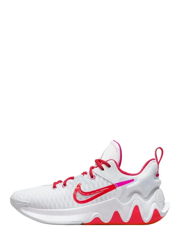 Nike Giannis Immortality "rose" Athletic Sneakers - White/red