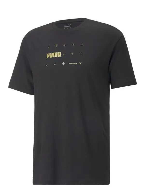 PUMA Foil Graphic T-shirt - Black