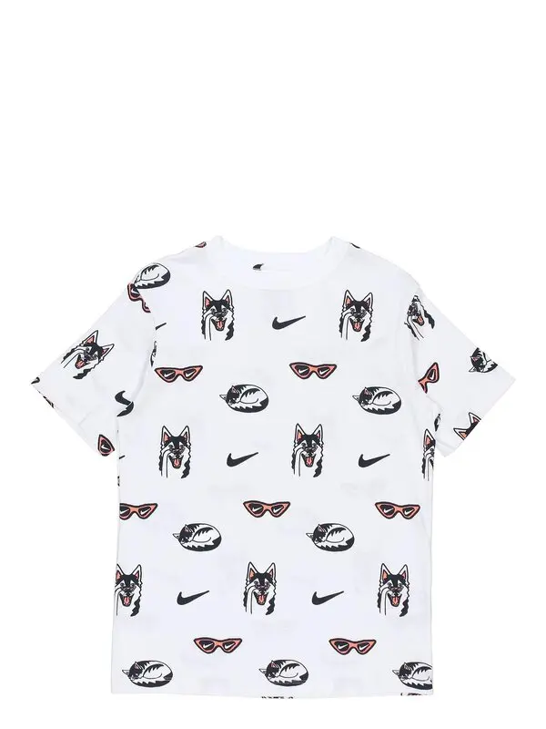 Nike All-over Print T-shirt - White
