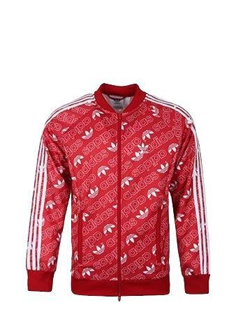 Adidas Originals Monogram Track Jacket - Red