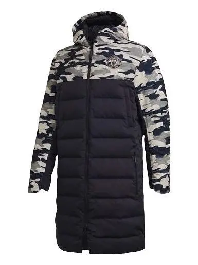 Adidas Manchester United Hooded Camouflage Down Jacket - Default Color