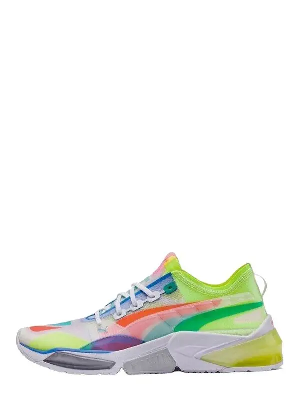 PUMA Lqdcell Optic Sheer Sneakers - Yellow/sky Blue/orange