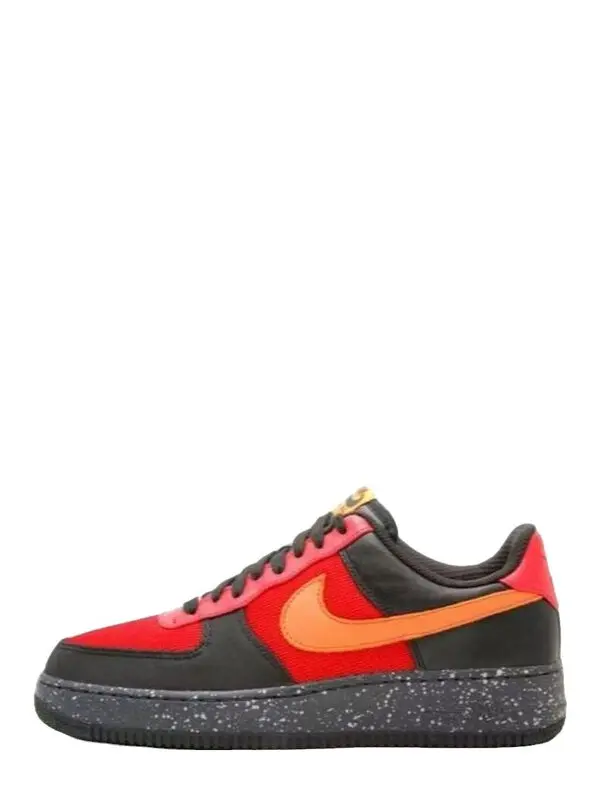 Nike Force 1 Premium 'black Mandarin - Black/red