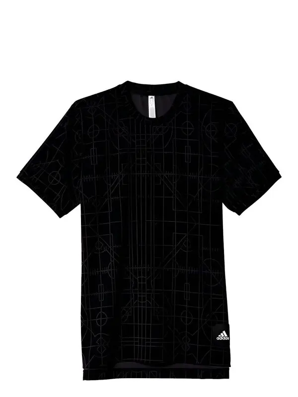 Adidas Short Sleeve Graphic Dna T Shirts - Default Color
