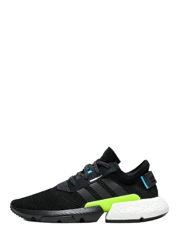 Adidas P.o.d. S3.1 "black Solar" Sneakers - Black/yellow