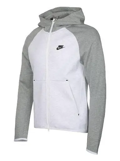 Nike Athleisure Hooded Zip-up Jacket - Grey