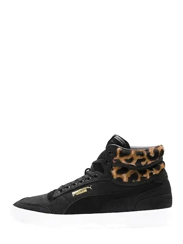 PUMA Ralph Sampson Mid 'wild Pack Leopard Print - Black