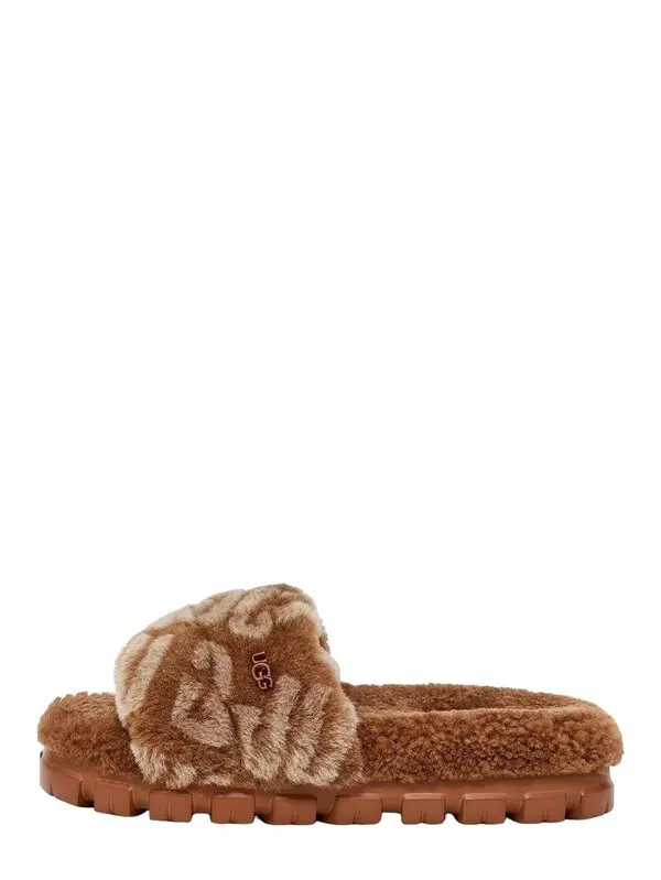 UGG Logo Slides - Brown