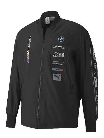 PUMA Series Printing Zipper Jacket - Black