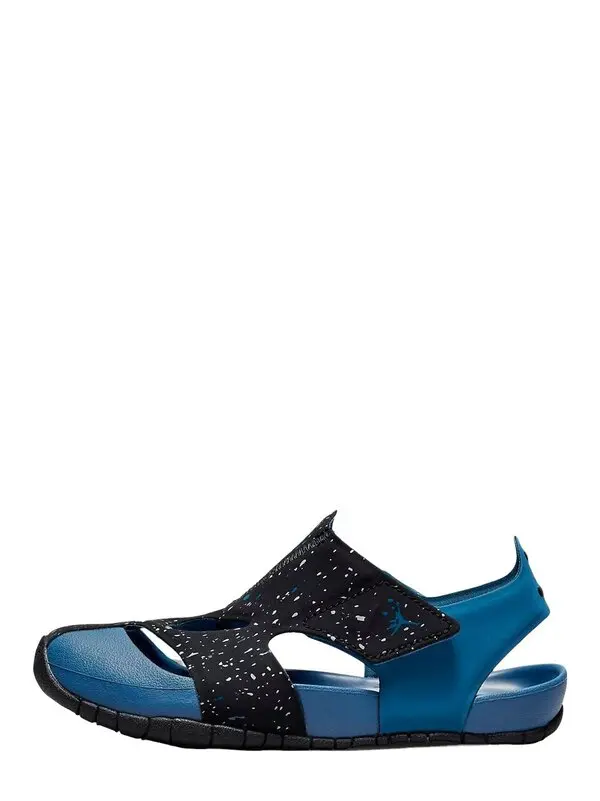 JORDAN Air Flare Preschool Sandals - Black/blue