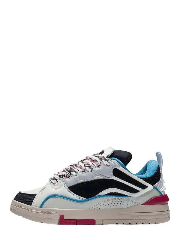 LI-NING Superwave Golden "white Blue Grey" Sneakers - White/blue/grey