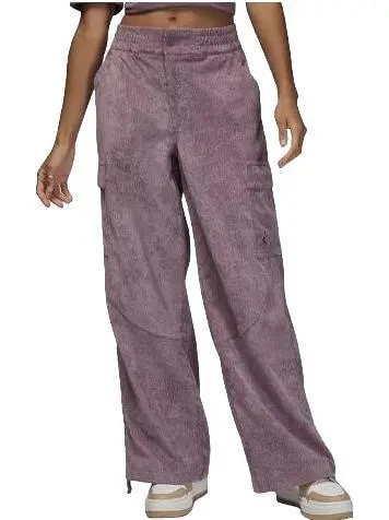 JORDAN Corduroy Cargo Pants - Purple/pink