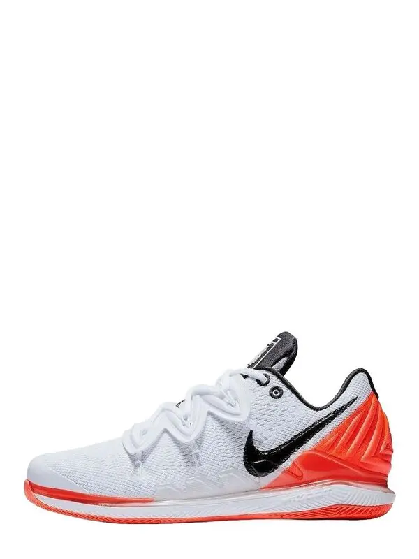 Nike Zoom Vapor X Kyrie 5 Hot Lava Sneakers - White/orange