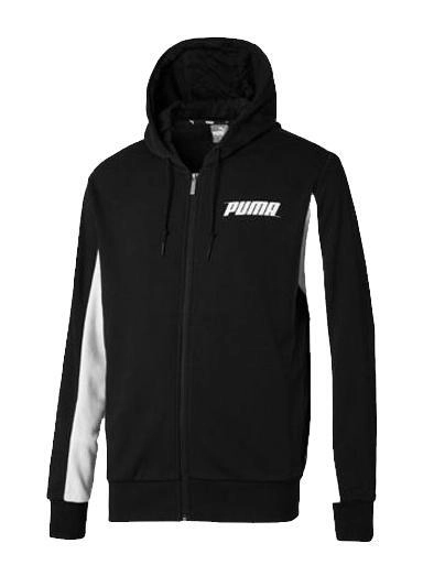 PUMA Rebel Hooded Jacket - Black