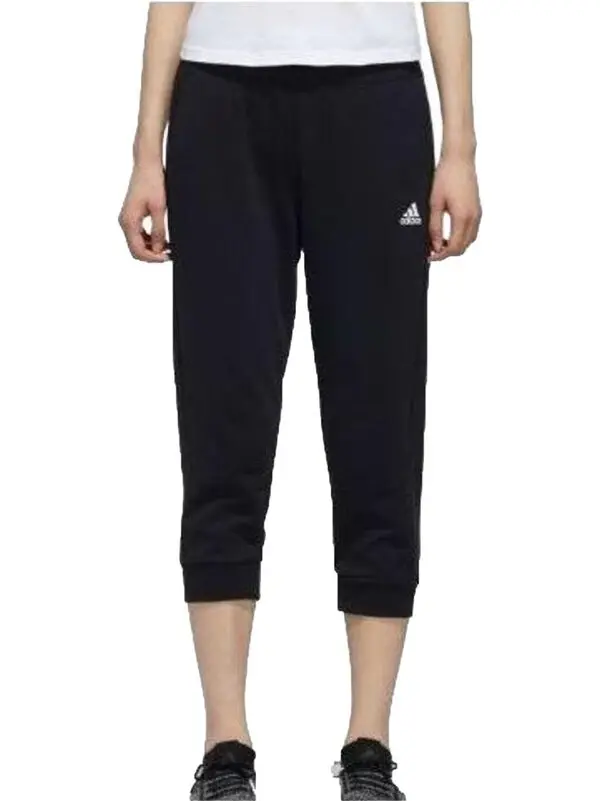 Adidas 3/4 Knitted Pants - Black