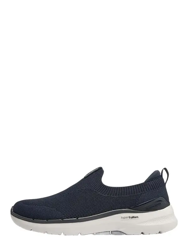 Sketchers Go Walk 6 Warnock Slip-on Sneakers - Navy