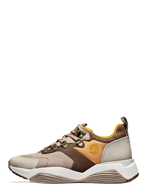 Timberland Emerald Bay Mixed-media Lace-up Sneakers - Brown