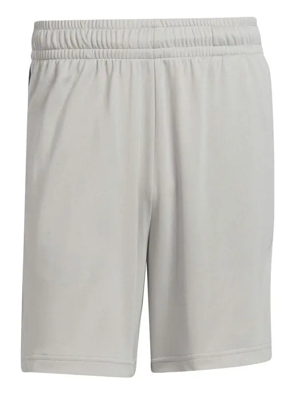 Adidas Legends 3 Stripe Basketball Shorts - Grey/black
