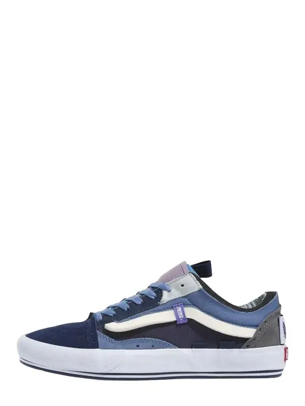 VANS Old Skool Cap Skate Sneakers - Blue/white