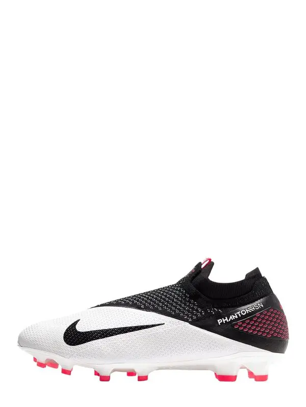 Nike Phantom Vision 2 Elite Df Fg - White/black/orange