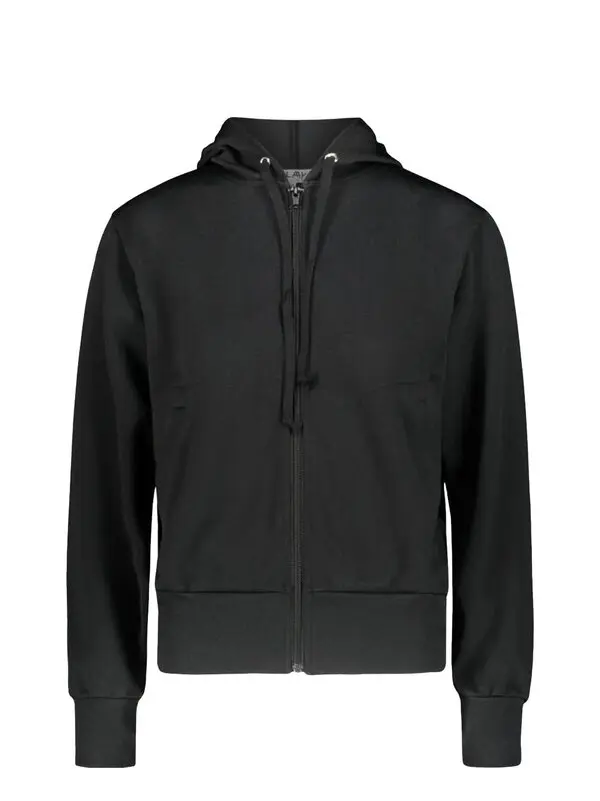 Play Comme Des Garcon Ss25 X Invader Zipped Hoodie - Black