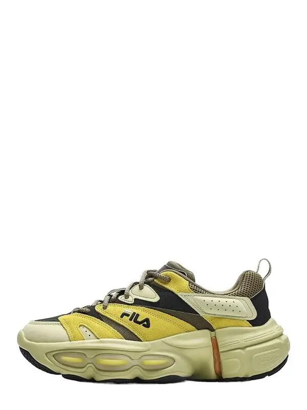 FILA Et Fashion Sneakers - Black/green/black