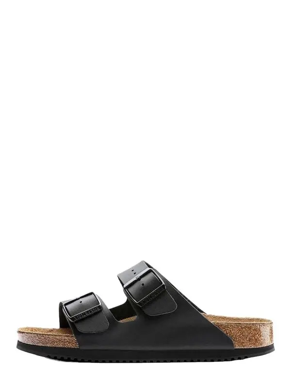 BIRKENSTOCK Arizona Prof Birko-flor Sandals - Black