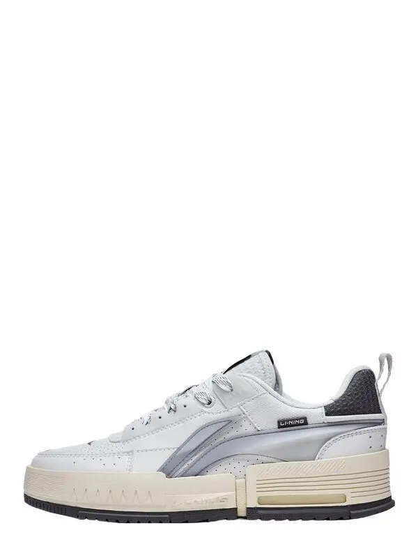 LI-NING Casual Skate Shoes - White/silver