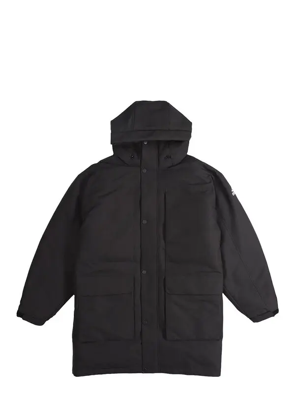 Adidas Hooded Down Jacket - Black