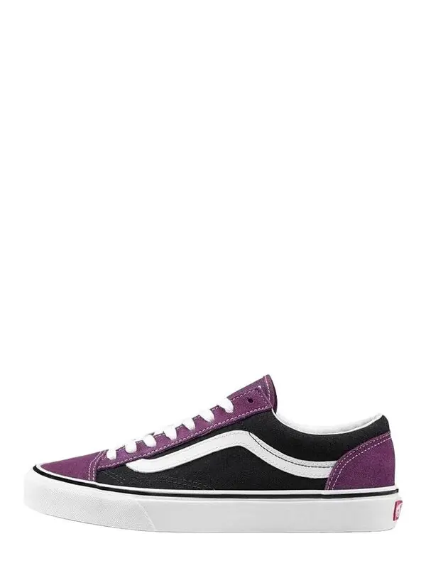 VANS Style 36 Vintage Suede Sneakers - Black/purple