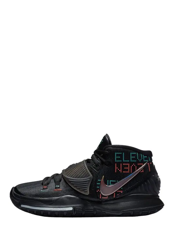 Nike Kyrie 6 "shot Clock" Basketball Mid Top - Black