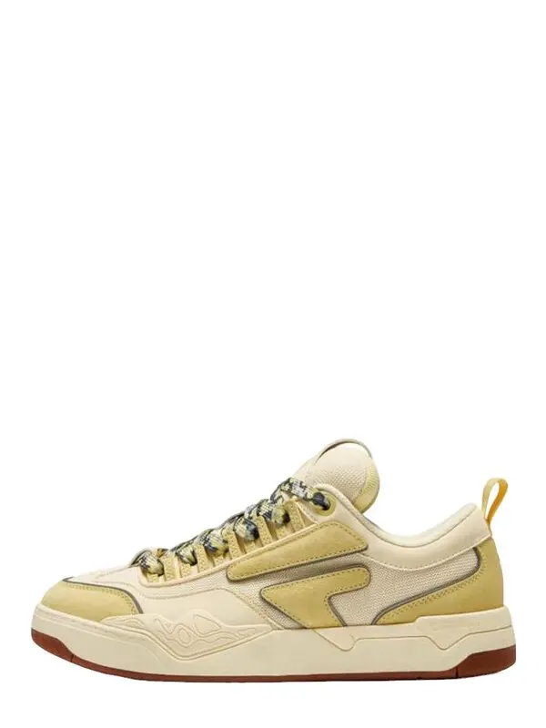 FILA FUSION Nollie X Beams Lace-up Sneakers - Yellow/beige
