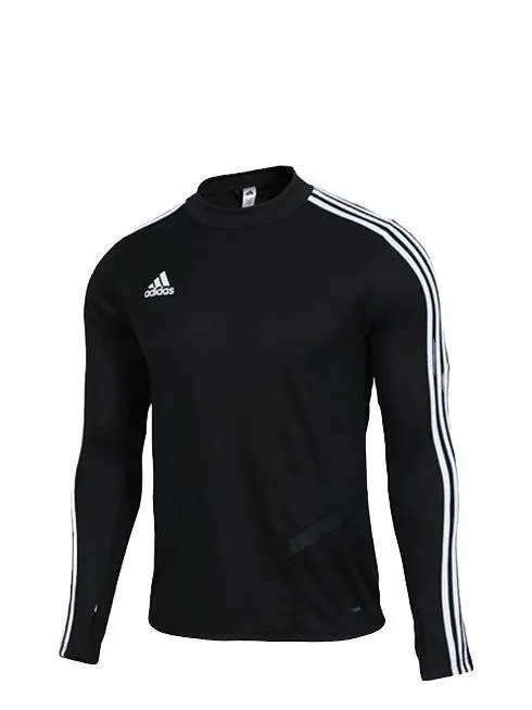 Adidas Neo Side Stripe Sports Pullover - Black