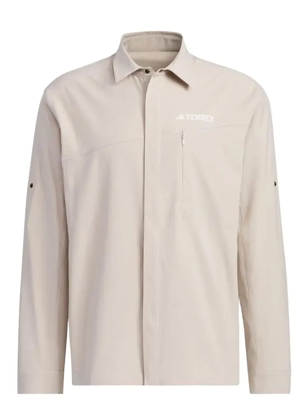 Adidas Long Sleeve Shirt - Beige